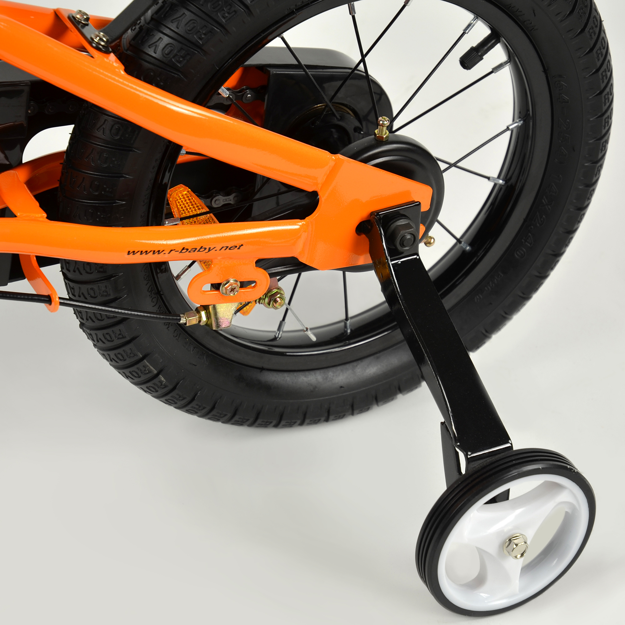 Велосипед детский RoyalBaby Freestyle RB18B-6-ORG - оранжевый, 18 ...